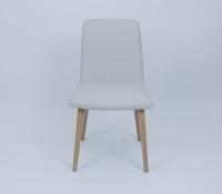 China Hotel Furniture Dining Room Solid Wood Dining Chair Commercial Grade for sale