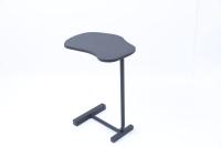 China Custom Size Living Room Grey Metal Side Table NO Folded for sale