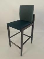 China High Density Sponge Wrapped Upholstered Barstool Chair For Apartment for sale