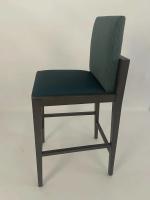 China High Density Sponge Wrapped Upholstered Barstool Chair For Apartment for sale