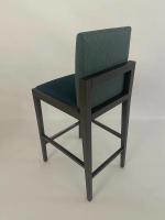 China High Density Sponge Wrapped Upholstered Barstool Chair For Apartment for sale