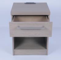 China Custom Night Stand Bedside Table Wood & Marble Material for sale