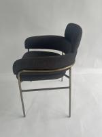 China Luxury Dining Chair Stainless Steel Frame OEM / ODM Are Welcomed for sale