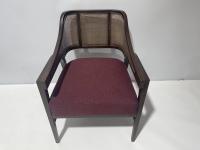 China Modern Luxury Cane Chair With Upholstery Fabric For Commercial Hotel for sale