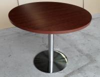 China Durable Wooden Dining Room Tables Polished Metal For Restaurant for sale