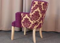 China Classic Modern Fabric Armchairs For Living Room With Solid Oak Wood dining chair for sale