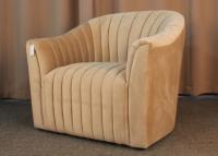 China French Country Style Single Seater Living Room Couches Classic / Ancient One Person Sofa for sale