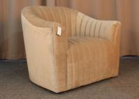 China French Country Style Single Seater Living Room Couches Classic / Ancient One Person Sofa for sale