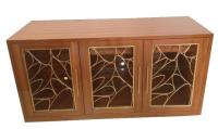 China Classic 3 Door Hotel Bedroom Dresser / Console , Walnut Writing Table for sale