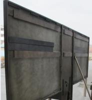 China Wood Frame Hotel Style Headboards , White Upholstered Headboard Long Time Life for sale