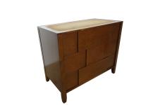 China MDF Board Cherry Wood Dresser With Hidden Jewelry Drawers , Full Extension for sale