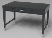 China PU Finish Hotel Writing Desk 1 Drawer With Solid Wood Legs , MDF Board for sale