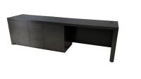 China Walnut Veneer Hotel Writing Desk With Soft Closing Glides , ISO Standard for sale