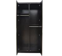 China European Style Hotel Room Wardrobe With Metal Rod And Shelf , Size Custom for sale