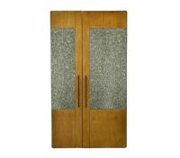 China Custom Bedroom Furniture Wardrobes With Drawers And Shelves , Cherry Color for sale