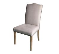 China Custom Oak Wood Furniture Dining Room Chairs For Restaurant , French Style for sale
