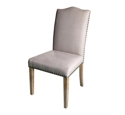 China Custom Oak Wood Furniture Dining Room Chairs For Restaurant , French Style for sale