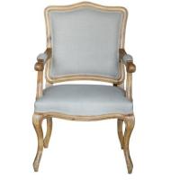 China Contemporary Wooden Leisure Chair 0.35cbm Size With Linen Fabric , ISO9001 Standard for sale