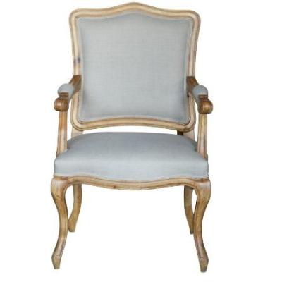 China Contemporary Wooden Leisure Chair 0.35cbm Size With Linen Fabric , ISO9001 Standard for sale