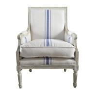 China High Back Antique Wooden Leisure Chair With High Density Sponge , LS-0008 for sale