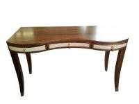 China Wooden Contemporary Writing Desk Bedroom Furniture With Solid Wood Legs for sale