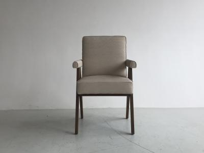 China Luxury Hotel Bedroom Retro Single Sofa Upholstered Office Chair for sale