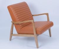 China Home Furniture Modern Armchair In Leather Or Wool for sale