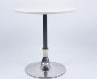 China Commercial  Hotel Metal Marble Living Room Coffee Table Customized Sizes for sale