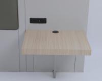 China Hotel Bedroom Furniture Headboard With Nightstands In Hilton Garden Hotel Project for sale