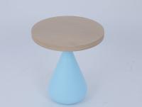 China Wood Top Round Small Cocktail Table For Hilton Hotel Side Table for sale