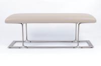China Modern Bedroom Room Ottoman Bench Metal Frame Upholstered For Hilton Hotel for sale