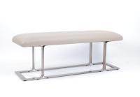 China Modern Bedroom Room Ottoman Bench Metal Frame Upholstered For Hilton Hotel for sale