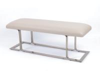China Modern Bedroom Room Ottoman Bench Metal Frame Upholstered For Hilton Hotel for sale
