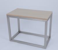 China Custom Wood Top Rectangle Side Table For Hilton Hotel for sale