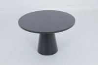 China Home And Commercial  Round Wooden Living Room Coffee Table Customized Sizes for sale