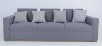 China Customized Modern Sofa In Living Room With Wood Frame Fabric for sale