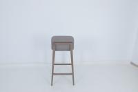 China High Density Sponge Wrapped Upholstered Bar Stool Chair For Apartment for sale