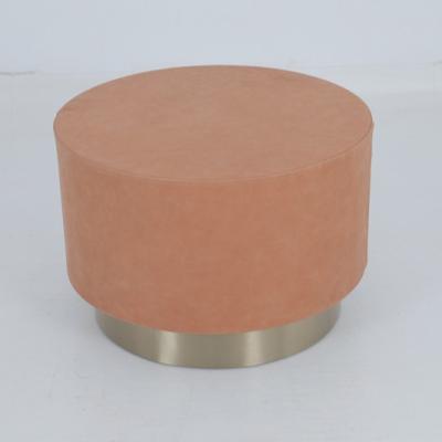 China Modern Room Ottoman Bench Metal Frame Upholstered For Hotel for sale