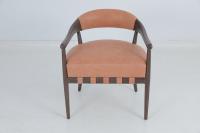 China Fabric Solid Wood Loft Dining Armchair Furniture  Chairs Customized Sizes for sale
