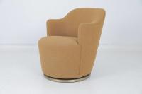 China Luxury Modern Upholstered Lounge Chair Customized for sale