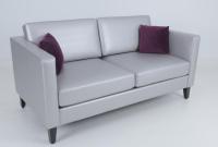 China Customized Living Room Modern Reclining Sofa Wood Frame Fabric for sale