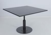 China Wood Top Bedside Coffee Table Stainless Steel Base Luxury Modern for sale