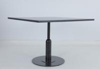 China Wood Top Bedside Coffee Table Stainless Steel Base Luxury Modern for sale