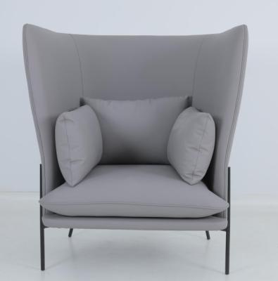 China Stainless Steel Leg Leisure Arm Chair For Living Room Modern for sale