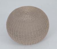 China Rattan Accent Ottoman Perfect Combination Of Style And Function for sale