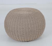 China Rattan Accent Ottoman Perfect Combination Of Style And Function for sale