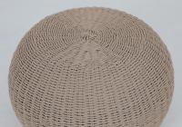China Rattan Accent Ottoman Perfect Combination Of Style And Function for sale