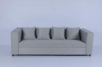China Customized Living Room Modern Sleeper Sofa With Wood Frame Fabric for sale