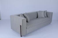 China Customized Living Room Modern Sleeper Sofa With Wood Frame Fabric for sale