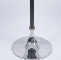 China Stone Top Bedside Coffee Table Luxury Stainless Steel Base Modern for sale